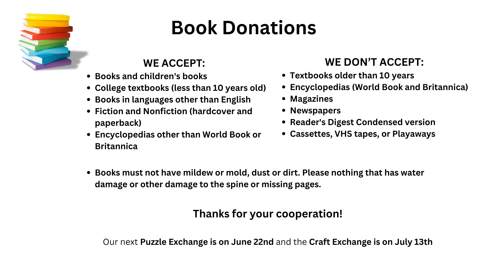 Book Donations
